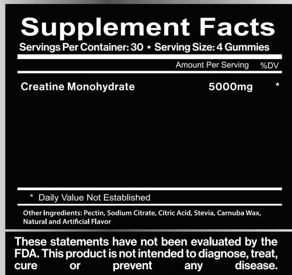 Vital Chews Creatine Monohydrate Gummies – ATS Labs
